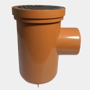 110mm Underground Drainage Bottle Gully Round Top | TWS Plastics Online ...